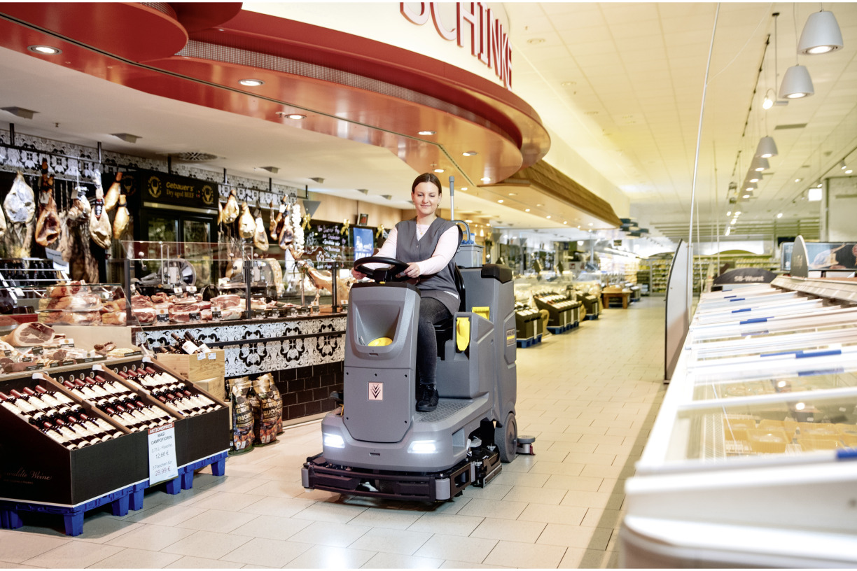 Kärcher Schrob-/zuigmachine B 110 R Bp Pack 170Ah+Dose+SSD+FleetEU+D75 ...